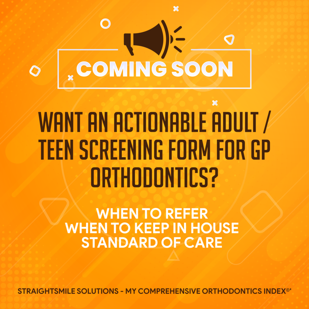 My Comprehensive Smile Index