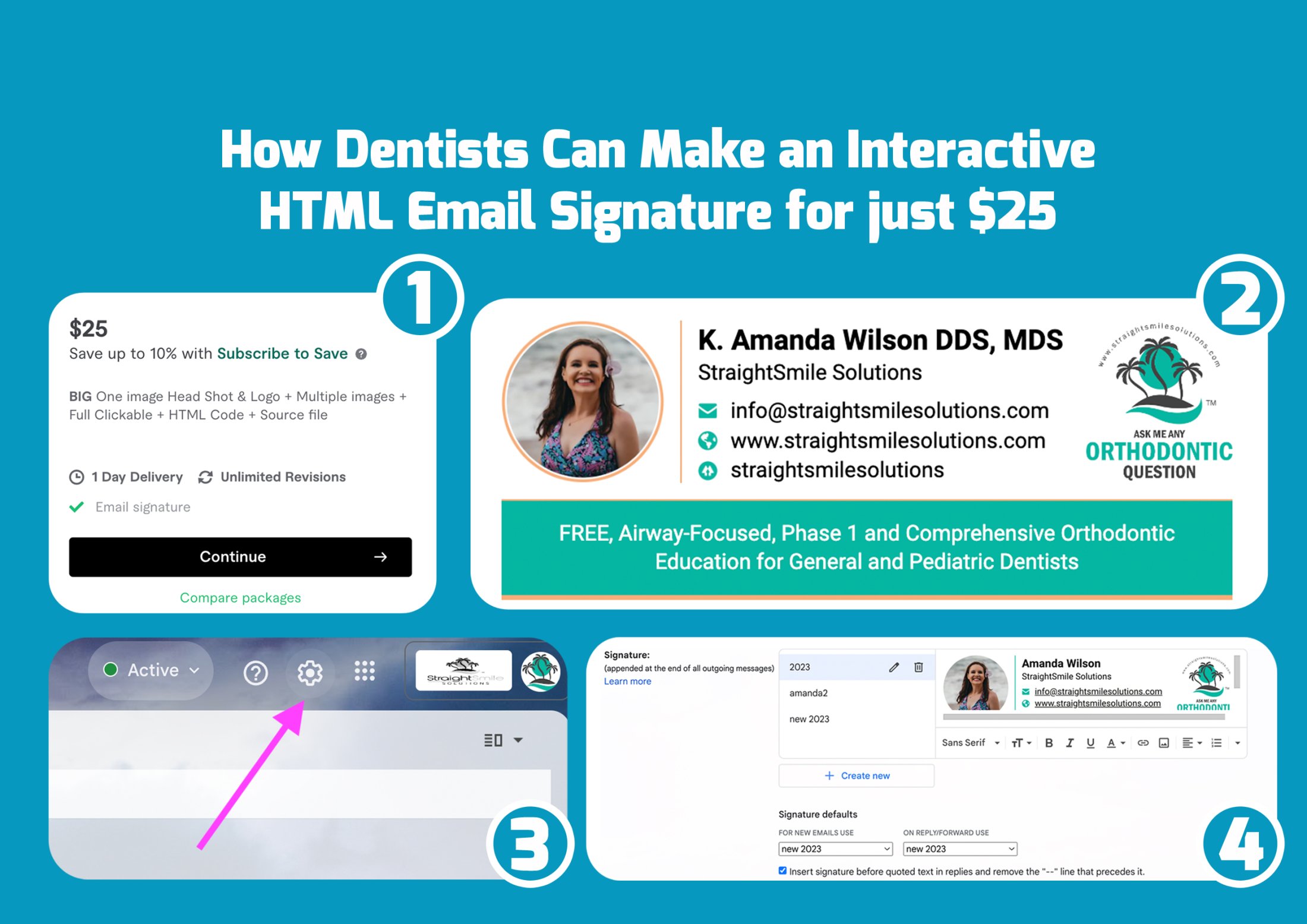 Making an Affordable HTML Email Signature for your Business