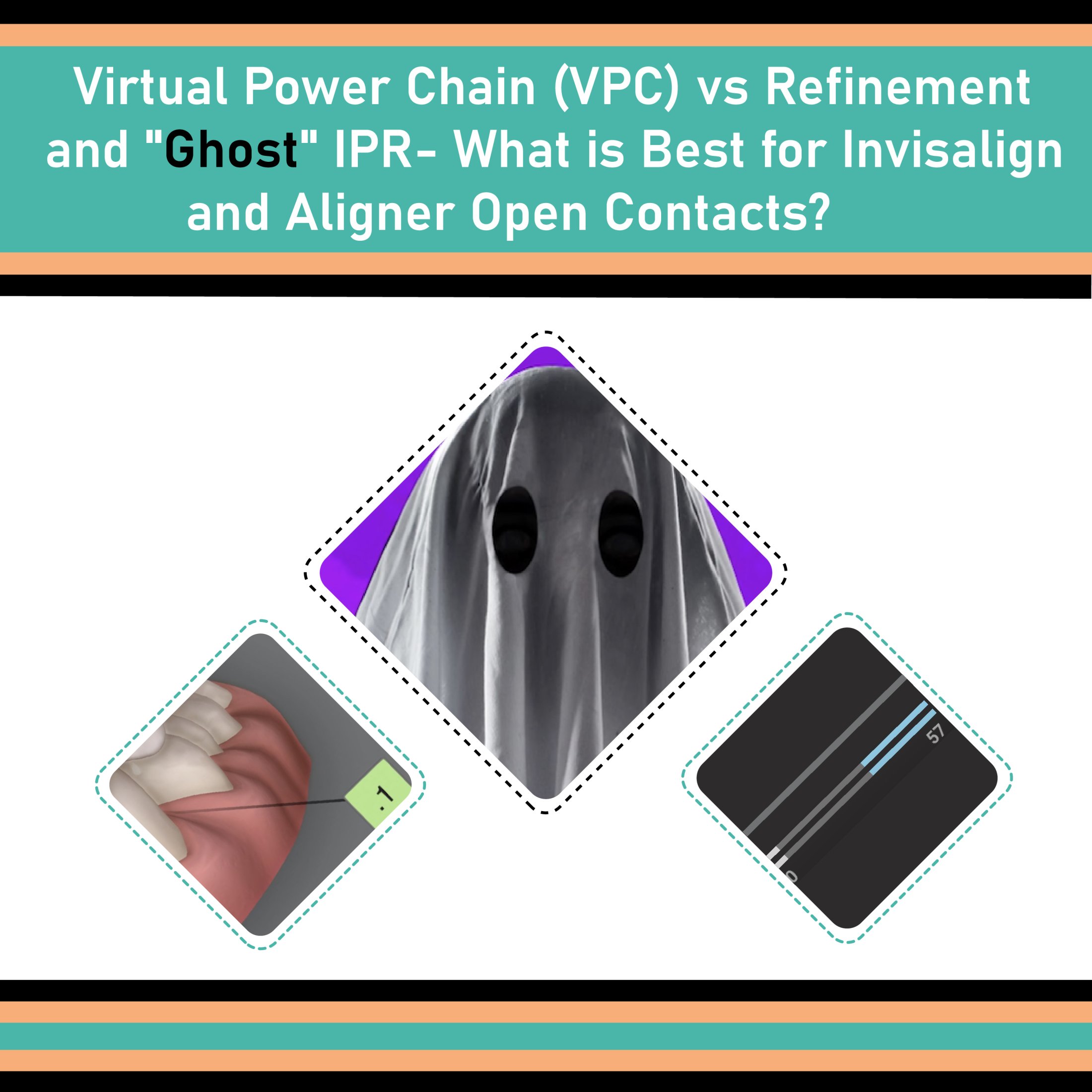 Comparing Ghost IPR with Virtual Power Chain for Finishing Invisalign Cases